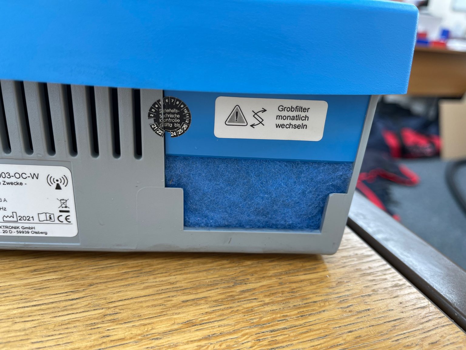 Salt Machine - Air Filter - FMBS Therapy Systems